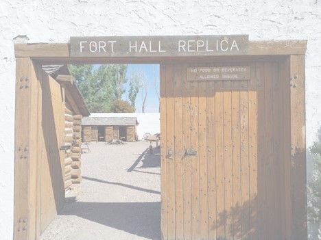 Fort Hall (Old) Oregon Trail - JimsTravels.com